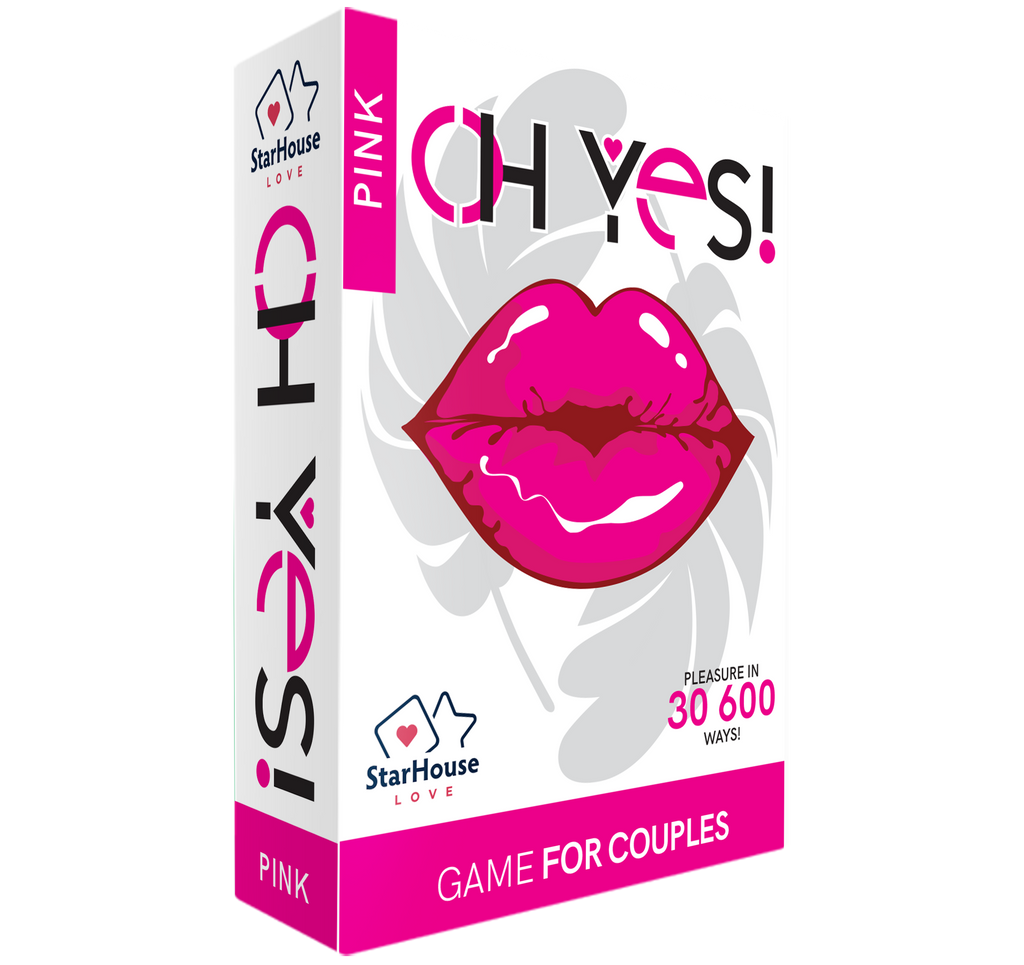 OH YES! PINK Card Game for Couples | Date Night Gift – StarHouse Games Inc.